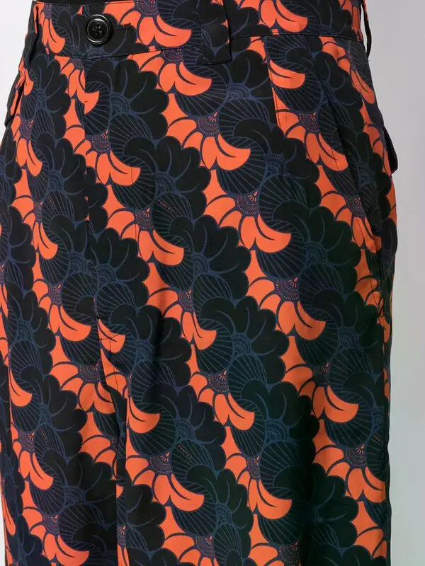 PORTS V Floral-print Bermuda Shorts