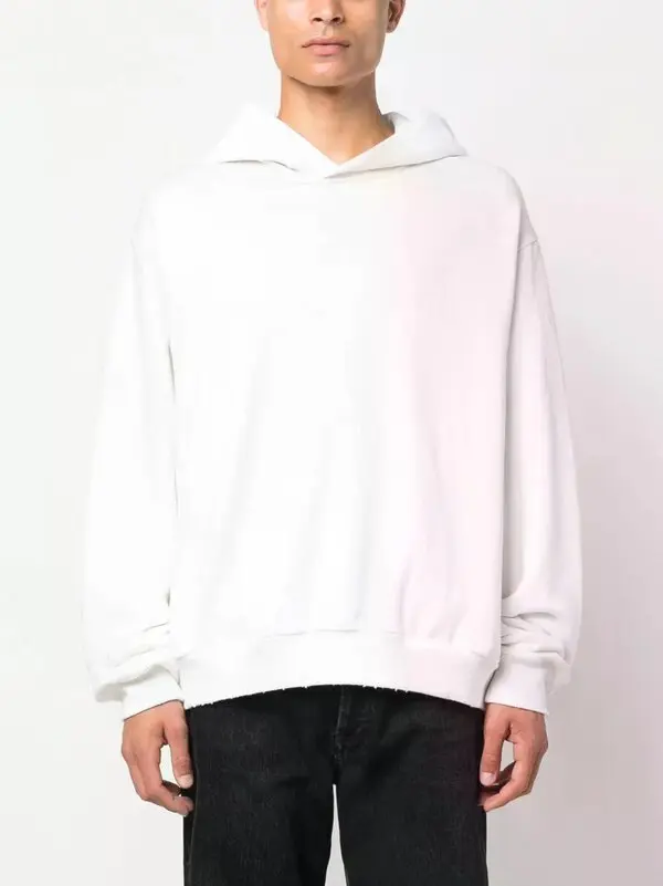 Acne Studios Logo-print Drop-shoulder Hoodie
