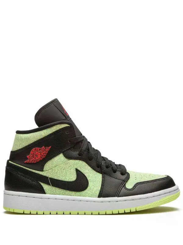 JORDAN Air 1 Mid Se Sneakers - Black