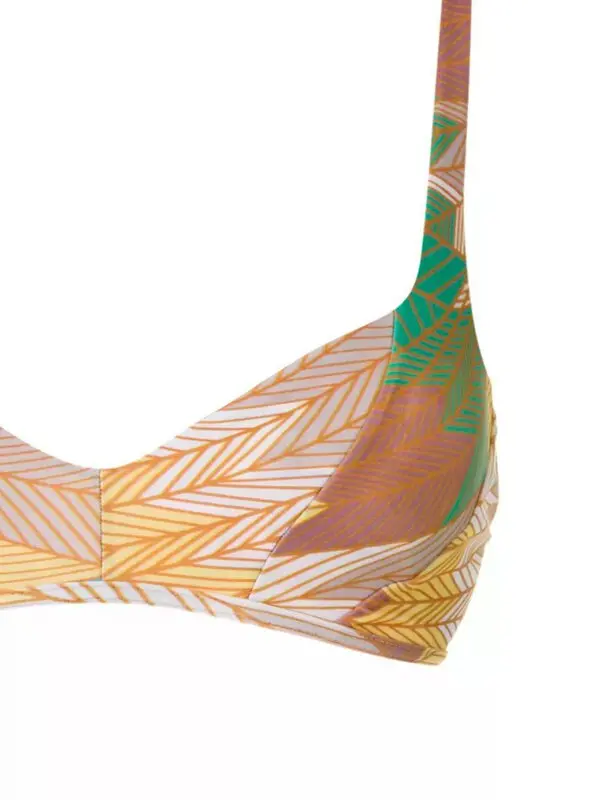 AMIR SLAMA Cocar Francês Printed Bikini Set