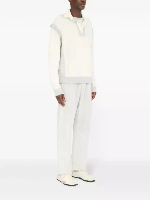 MAISON MARGIELA Textured-finish Polo Shirt