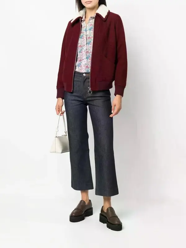 A.p.c. Indigo Cropped Jeans - Blue