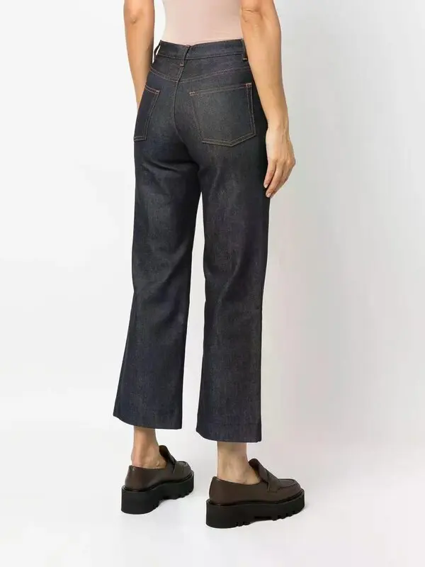 A.p.c. Indigo Cropped Jeans - Blue