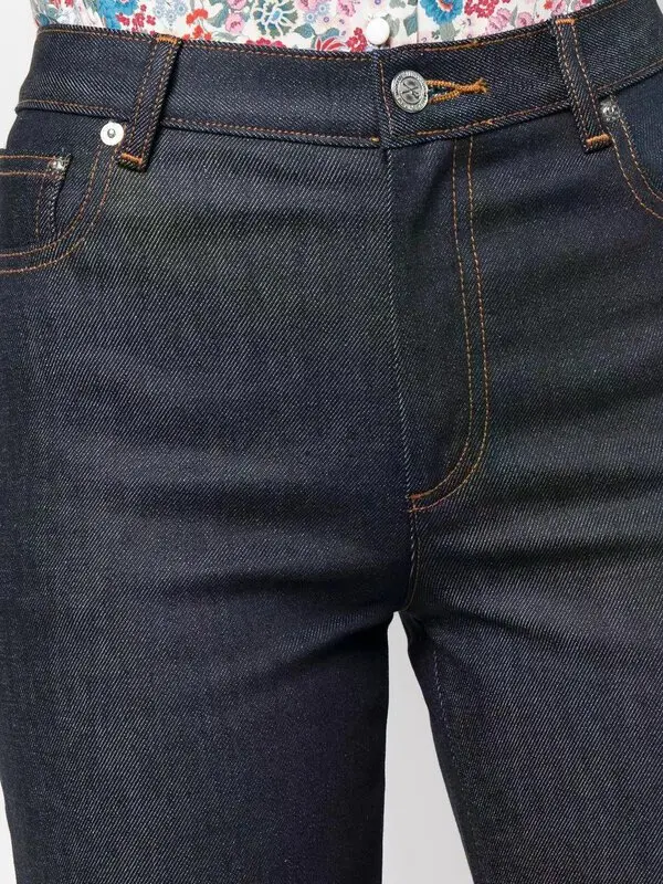 A.p.c. Indigo Cropped Jeans - Blue