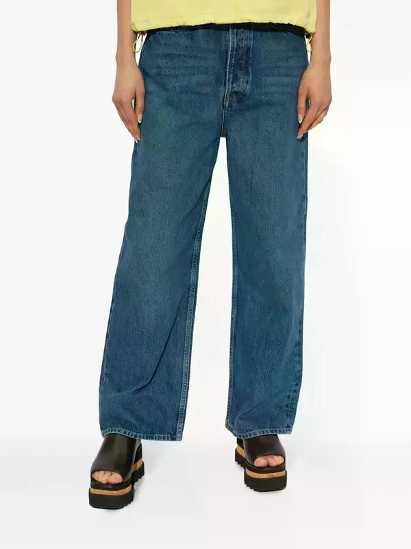 SAMSOE SAMSOE Organic Cotton Straight-leg Jeans