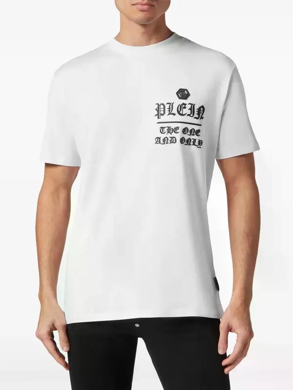 Philipp Plein Graphic-print Cotton T-shirt - White