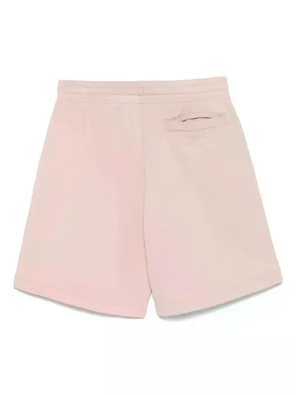 Maison Kitsuné Bold Fox Head-patch Shorts - Pink