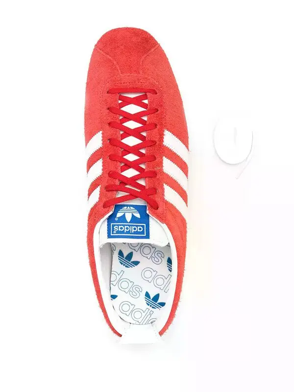 Adidas Gazelle Vintage Low Top Sneakers - Red