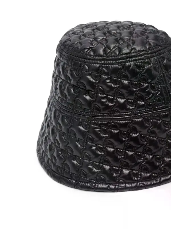 PATOU Embroidered Logo Quilted Bucket Hat