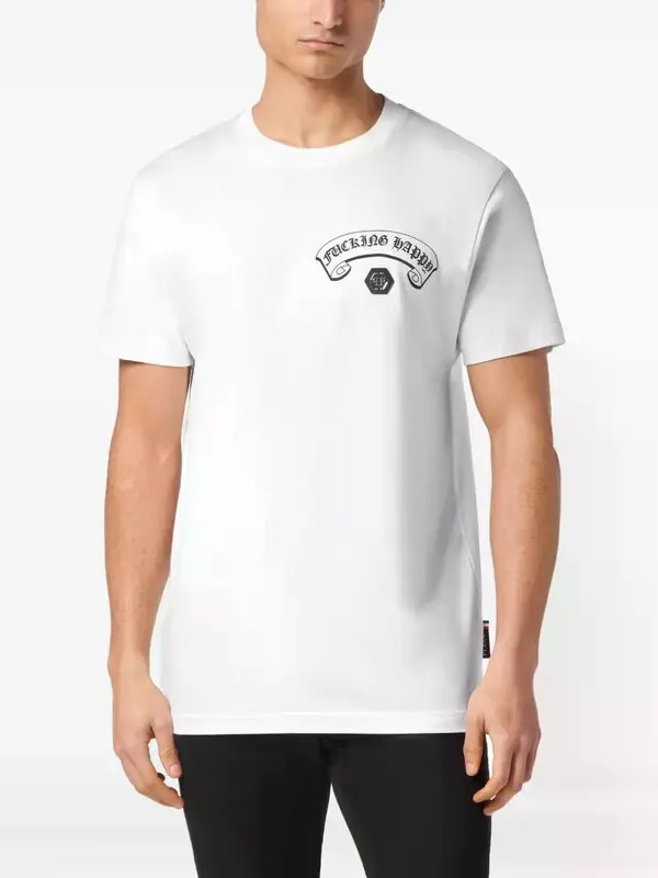 Philipp Plein Text-print T-shirt
