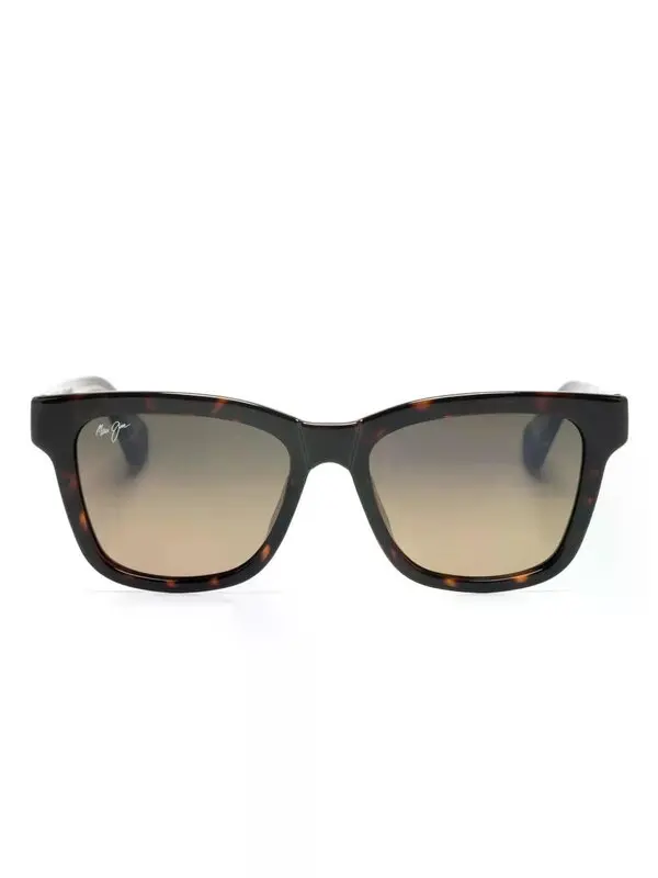 Maui Jim Hanohano Square-frame Sunglasses - Brown