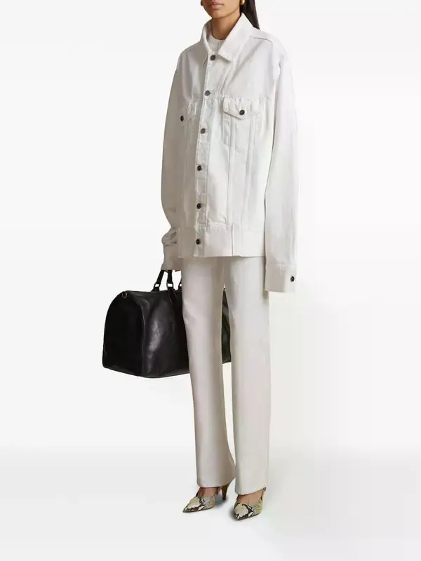 Khaite Rizzo Panelled Denim Jacket