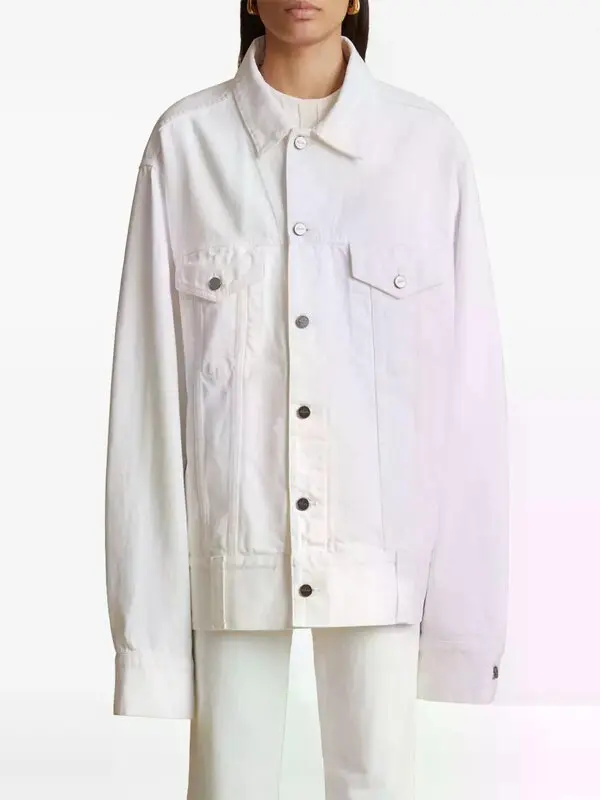 Khaite Rizzo Panelled Denim Jacket