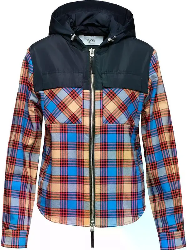 Aztech Mountain Loge Peak Ski Hoodie - Red