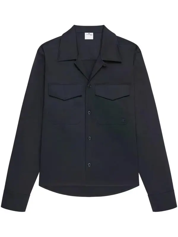 COURREGES Utility Shirt - Blue