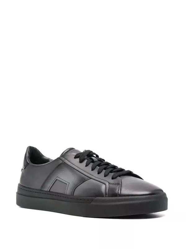 Santoni Double Buckle Sneakers
