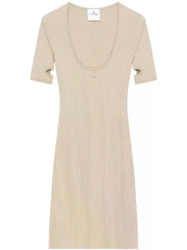 COURREGES Cut-out Mini Dress