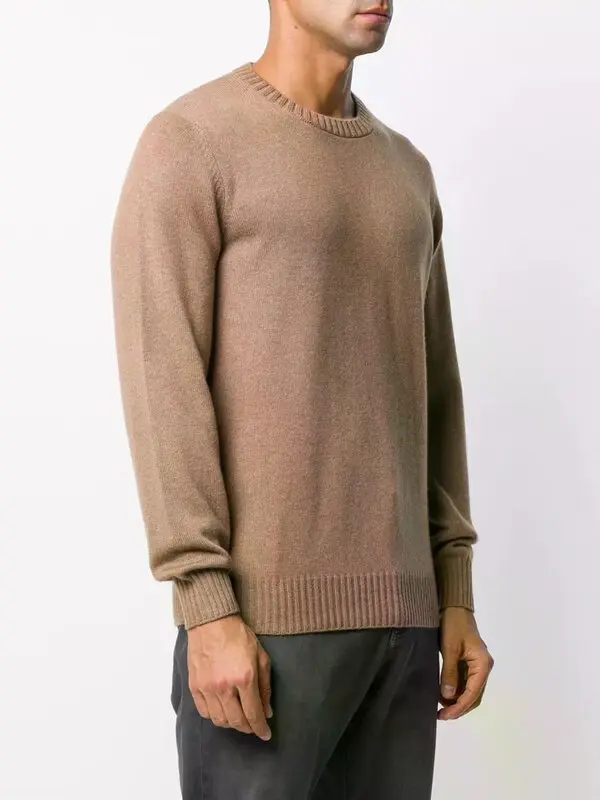 Brunello Cucinelli Knitted Cashmere Jumper - Brown