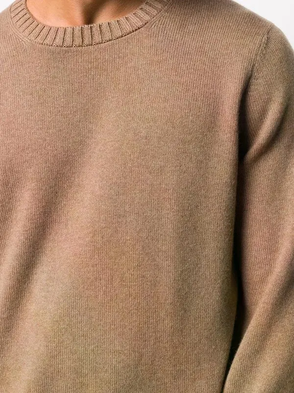 Brunello Cucinelli Knitted Cashmere Jumper - Brown