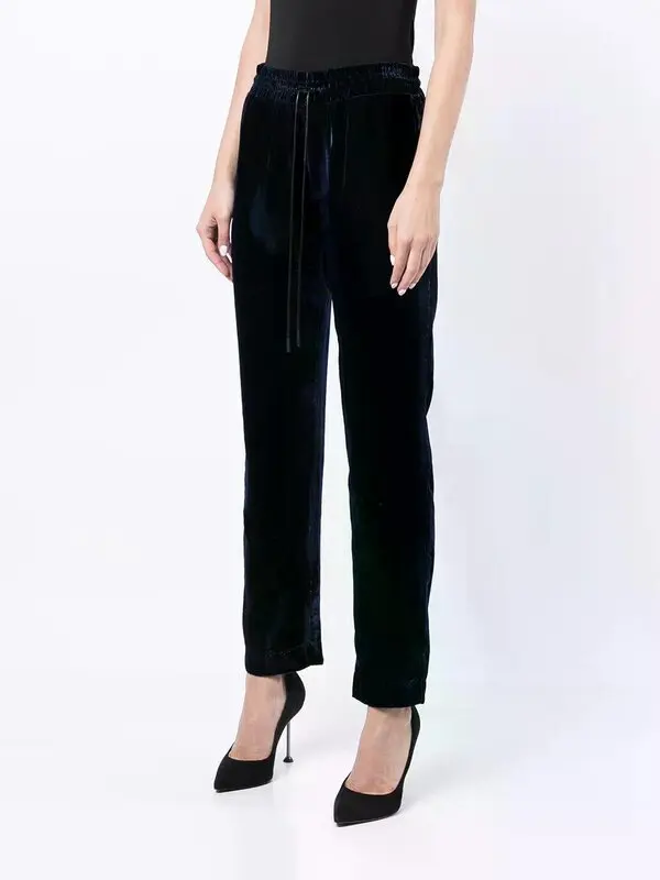 RtA Velvet-effect Pyjama Trousers