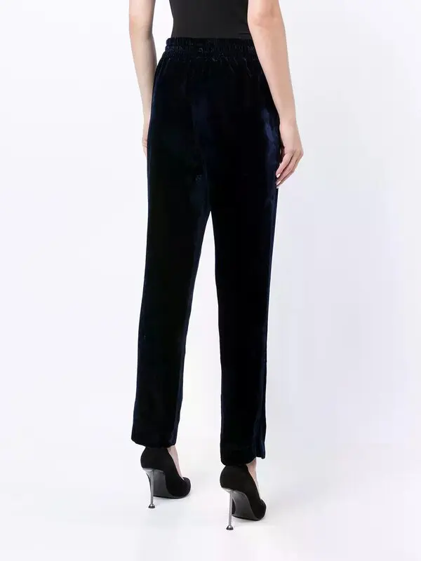 RtA Velvet-effect Pyjama Trousers
