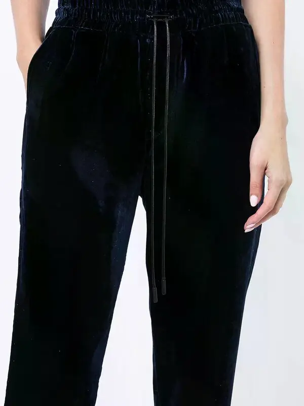 RtA Velvet-effect Pyjama Trousers