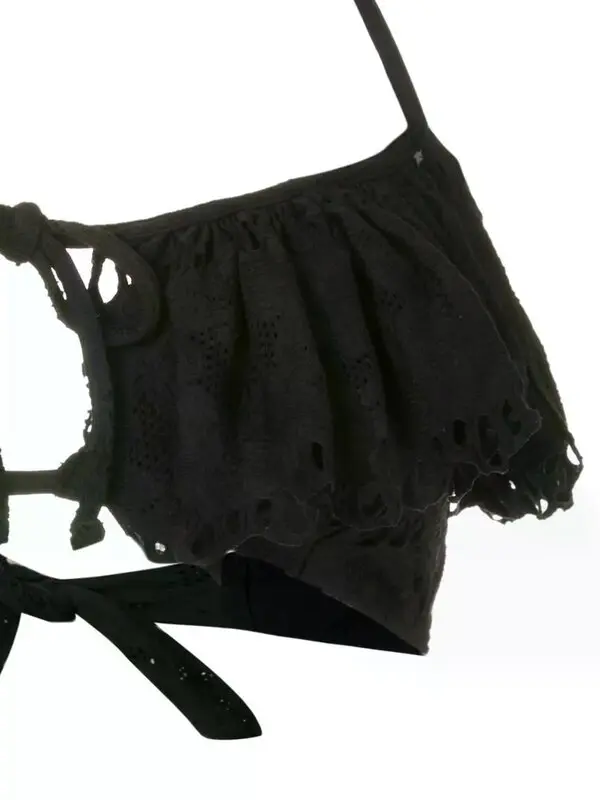 AMIR SLAMA Ruffled Bikini Set