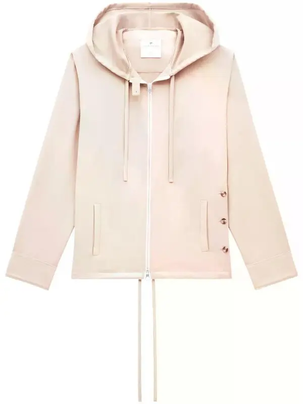 COURREGES Hooded Zip-up Jacket