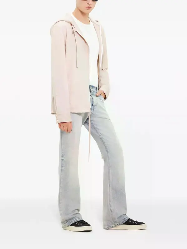COURREGES Hooded Zip-up Jacket