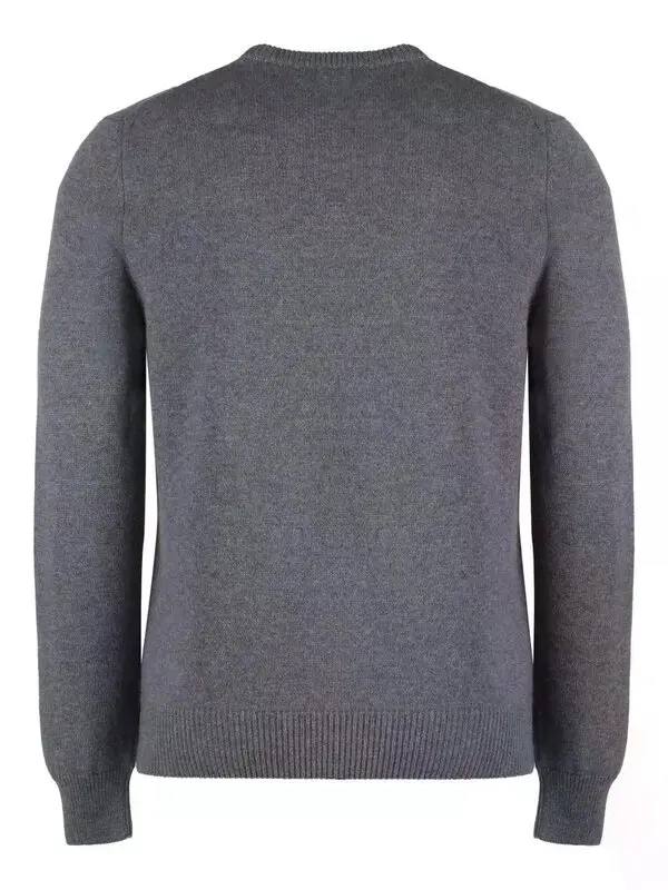 Malo Crew-neck Cashmere Sweater - Grey