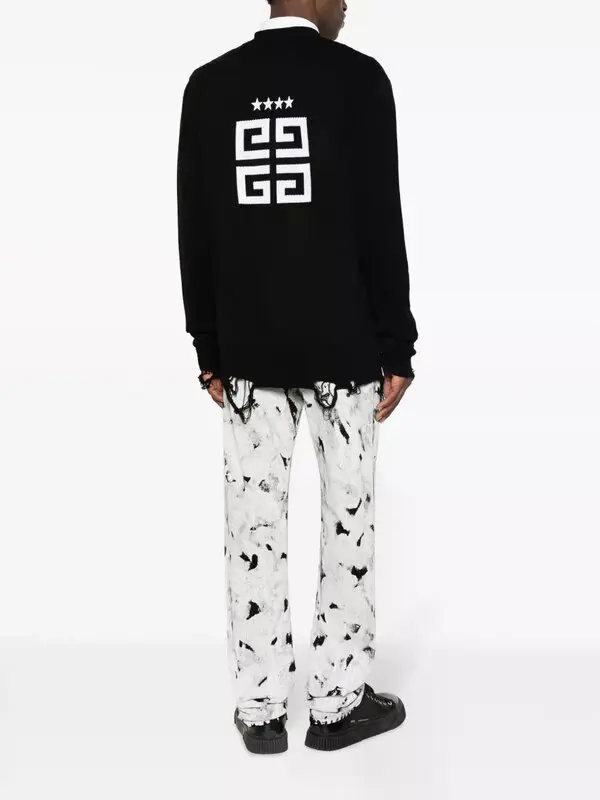 Givenchy 4g-motif Cotton Jumper