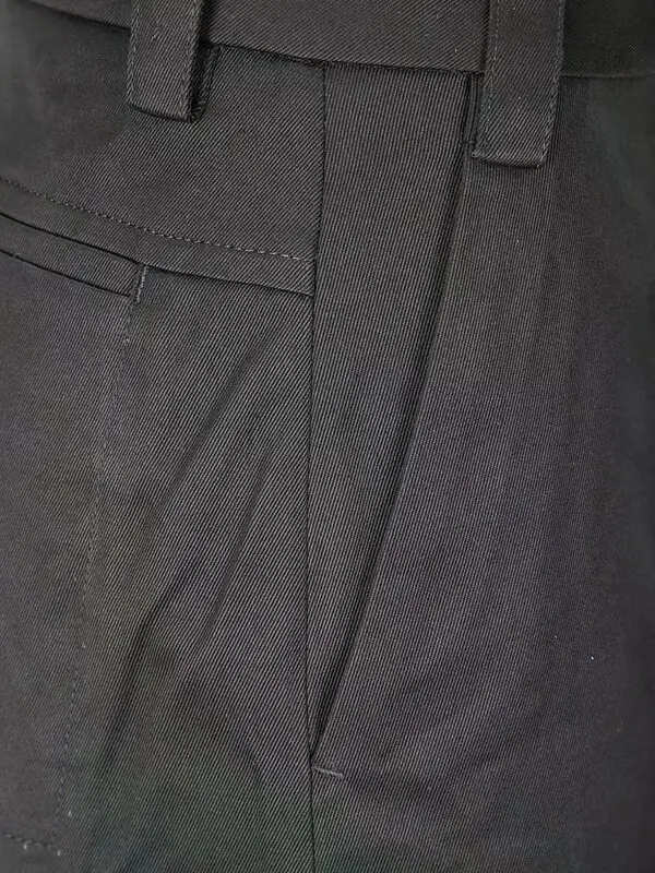 THELATEST Straight-leg Trousers - Black