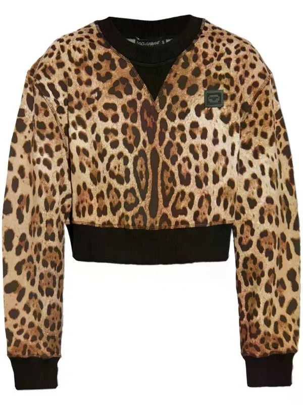 Dolce & Gabbana Leopard-print Jumper