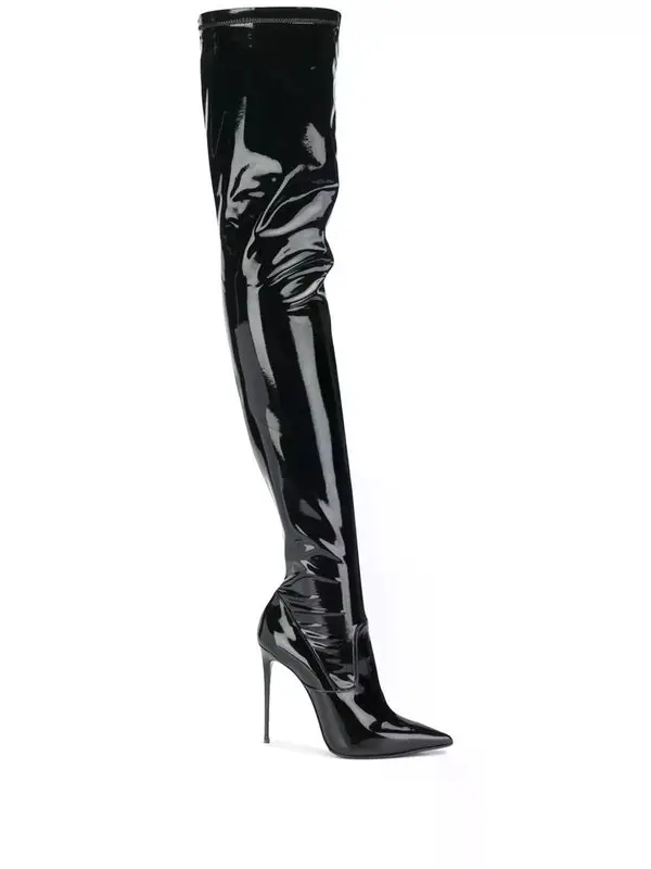LE SILLA 120mm Eva Thigh-length Leather Boots