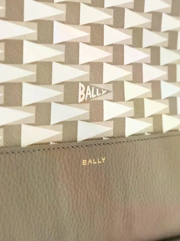 Bally Pennant Panelled Tote Bag