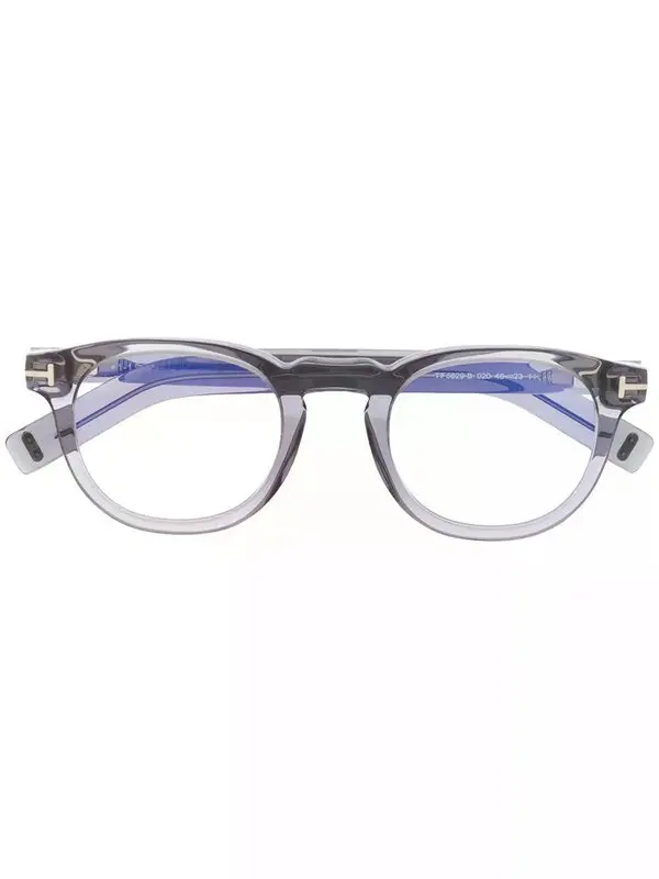 TOM FORD Soft Square-frame Glasses - Grey