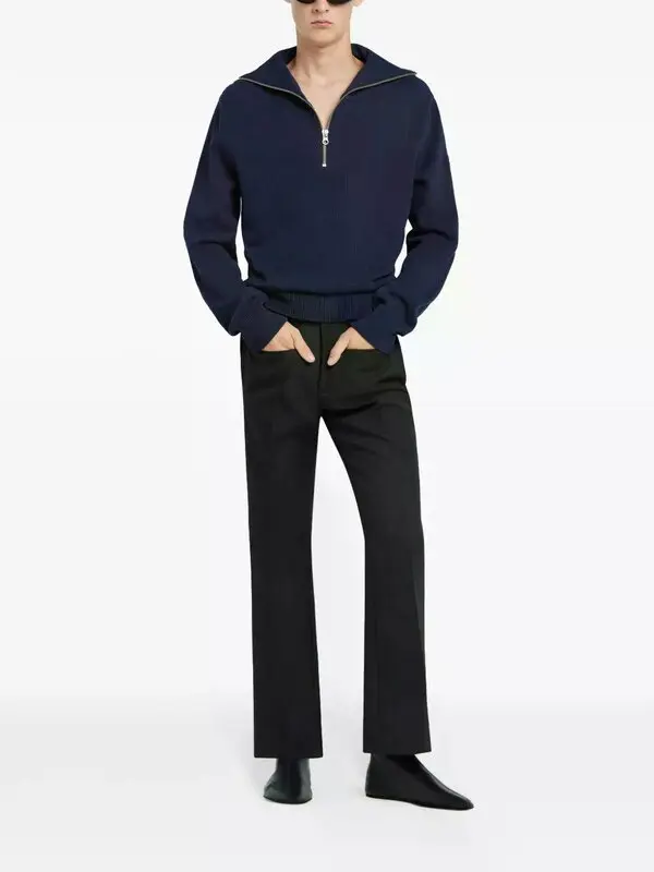 COURREGES Trucker Sweater - Blue