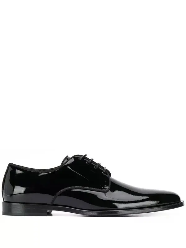 Dolce & Gabbana Patent Leather Derby Shoes