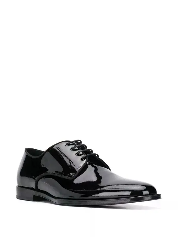 Dolce & Gabbana Patent Leather Derby Shoes