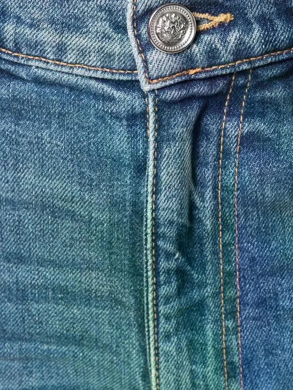 SLVRLAKE Mid-rise Flared Jeans - Blue
