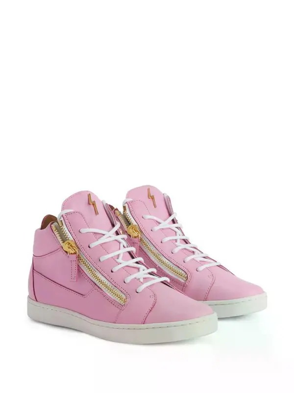 GIUSEPPE ZANOTTI Kriss High-top Sneakers - Pink
