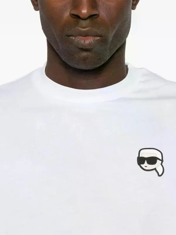 Karl Lagerfeld Karl Ikon-patch T-shirt