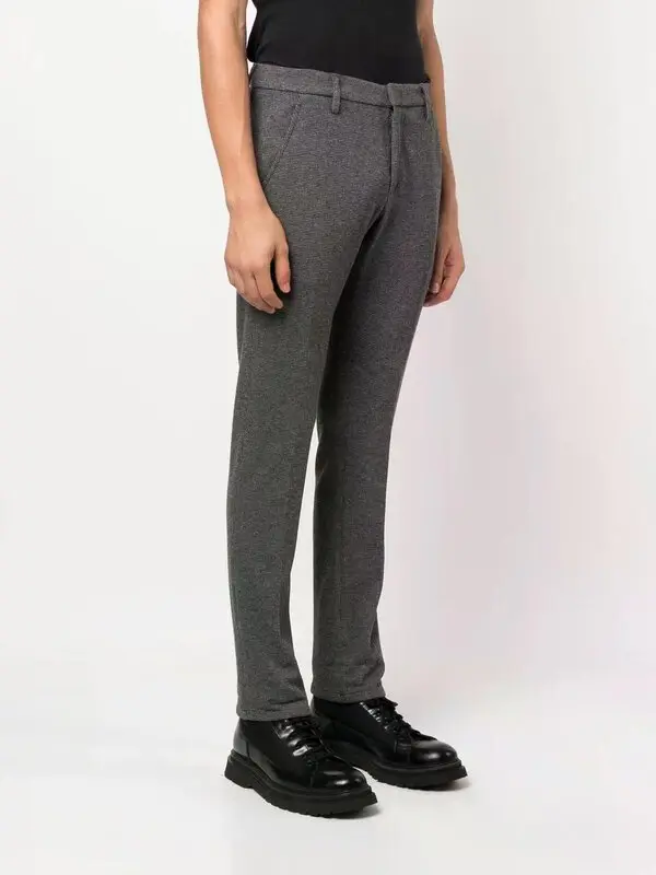 DONDUP Slim-fit Trousers - Black