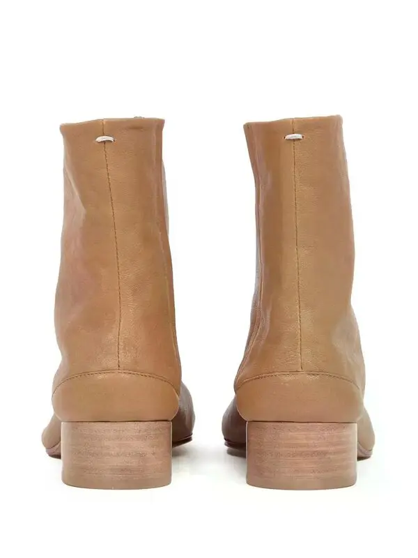 MAISON MARGIELA Tabi 30mm Leather Ankle Boots