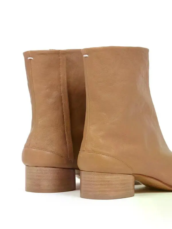 MAISON MARGIELA Tabi 30mm Leather Ankle Boots