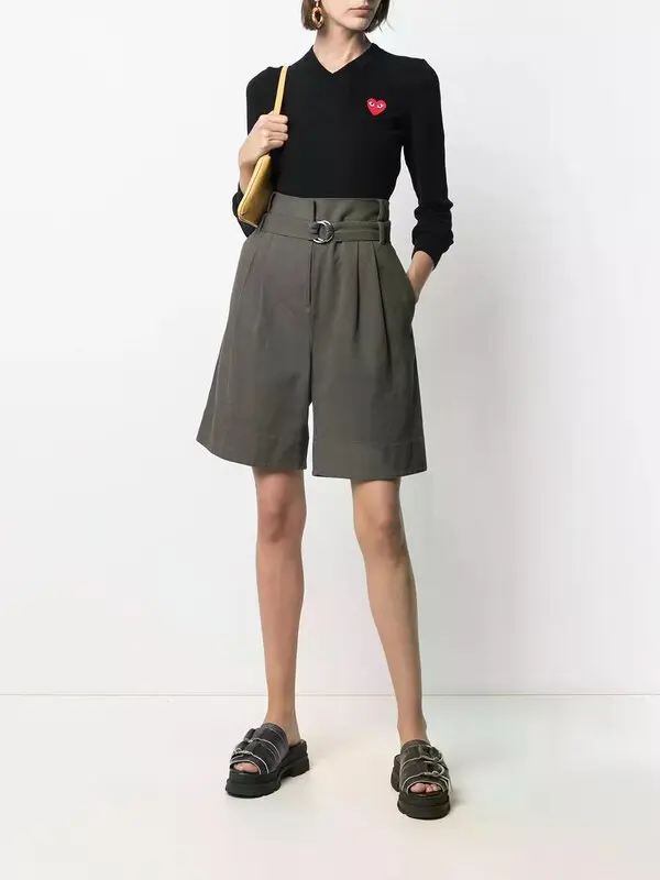 Play Comme Des Garcon Motif V-neck Jumper