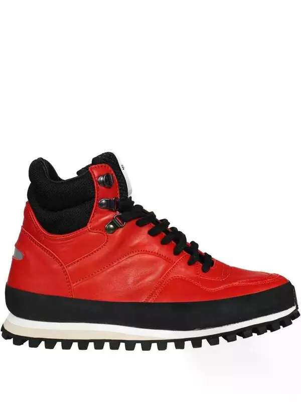 SPALWART Leather Lace-up Boots