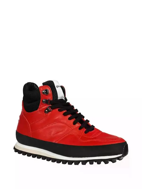 SPALWART Leather Lace-up Boots