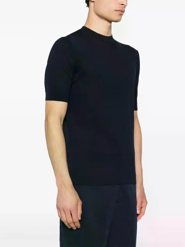 DELL'OGLIO Crew-neck Cotton T-shirt