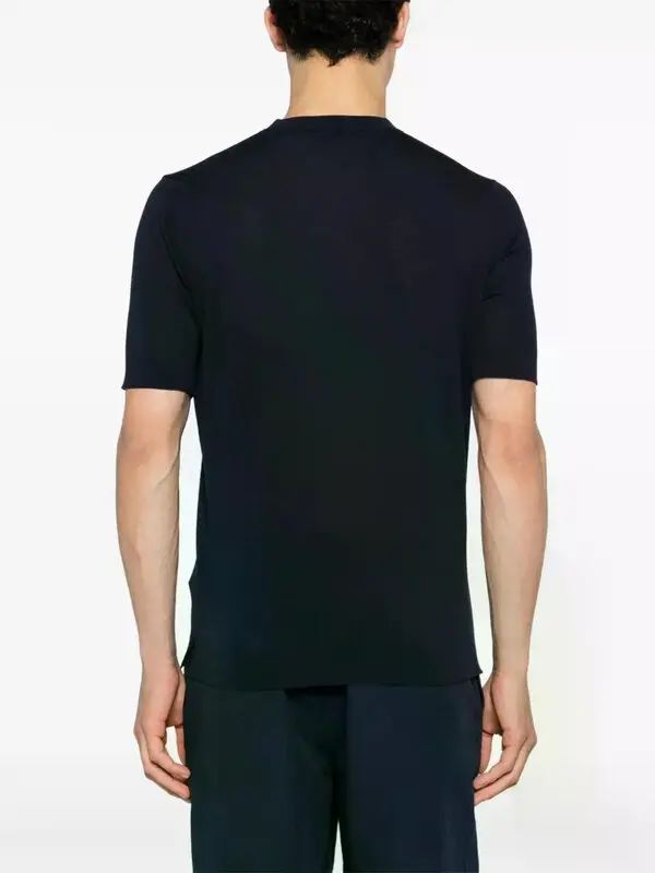 DELL'OGLIO Crew-neck Cotton T-shirt